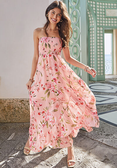 Maxi Dresses – Maxi Dresses with Sleeves, Long Dresses, Floral Maxi ...