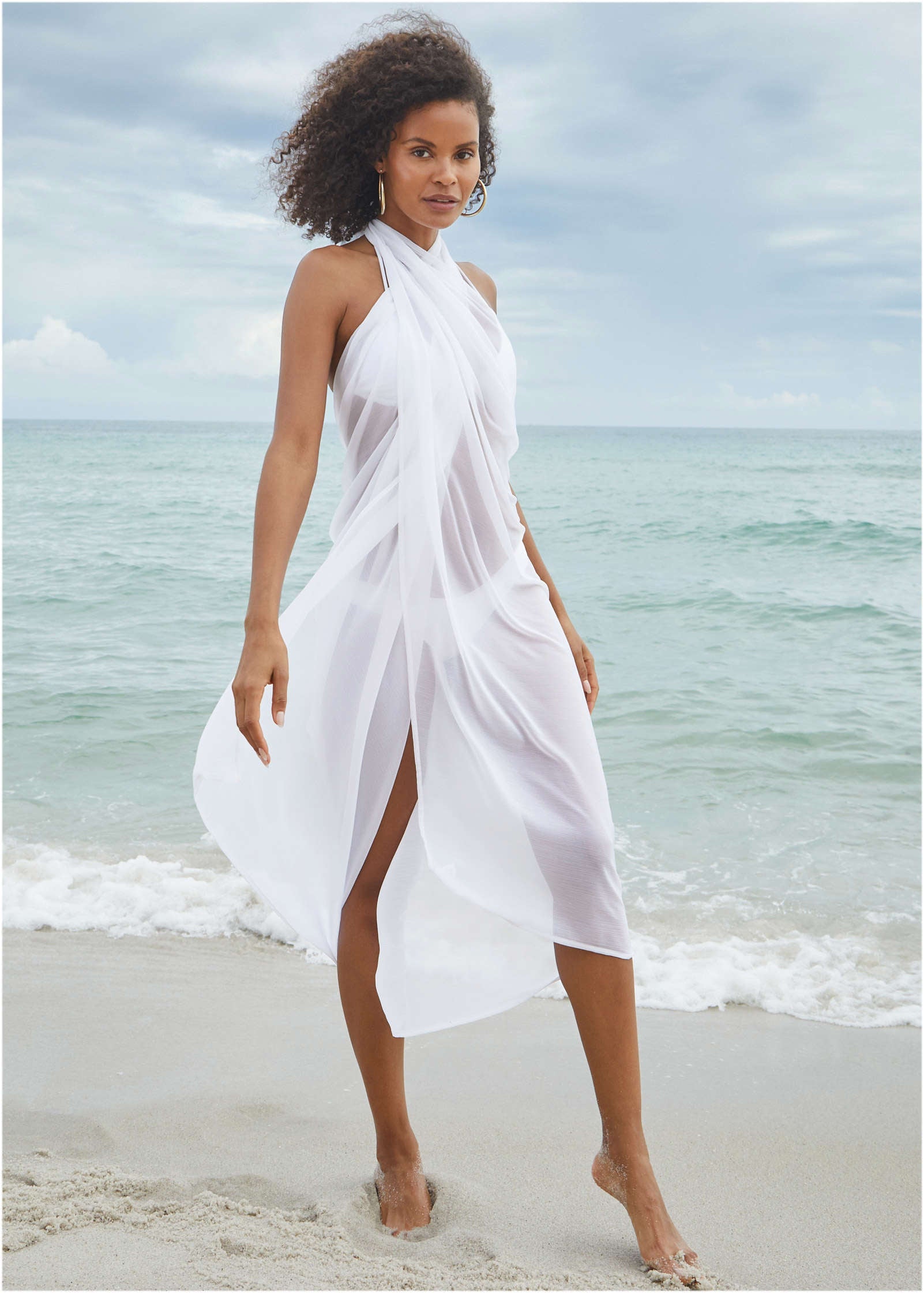 Pareo Cover-Up - Pearl White – VENUS