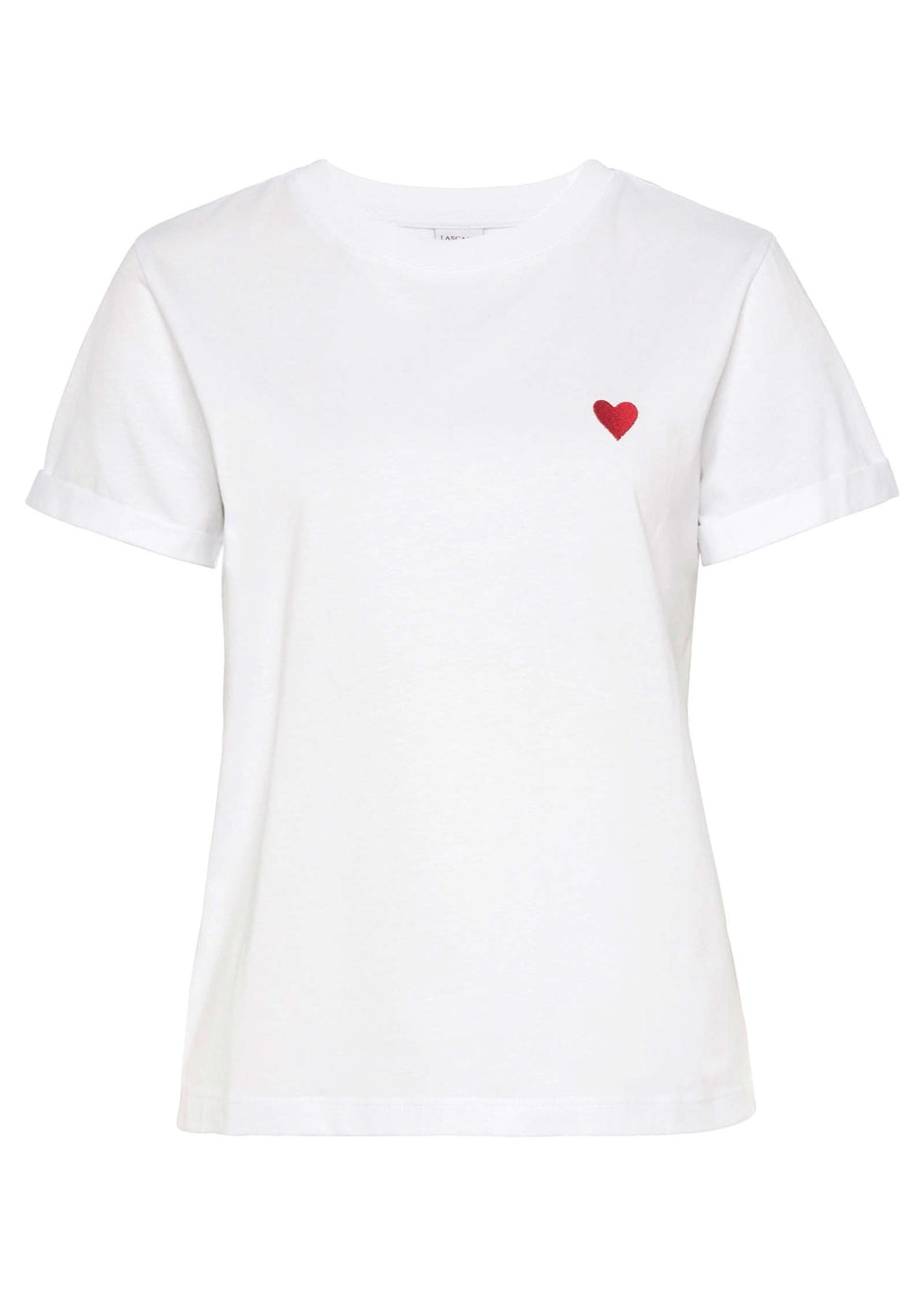 Heart Graphic Tee - White – Venus Fashion